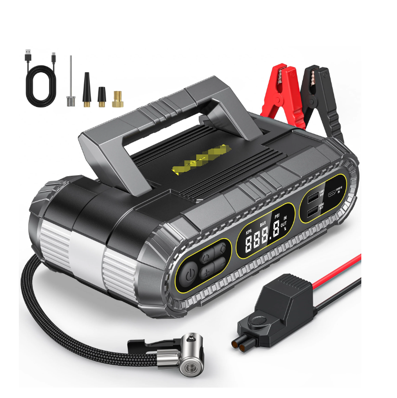 NEXPOW Jump Starter with Compressor, 4000A Battery Jump Starter-T09C